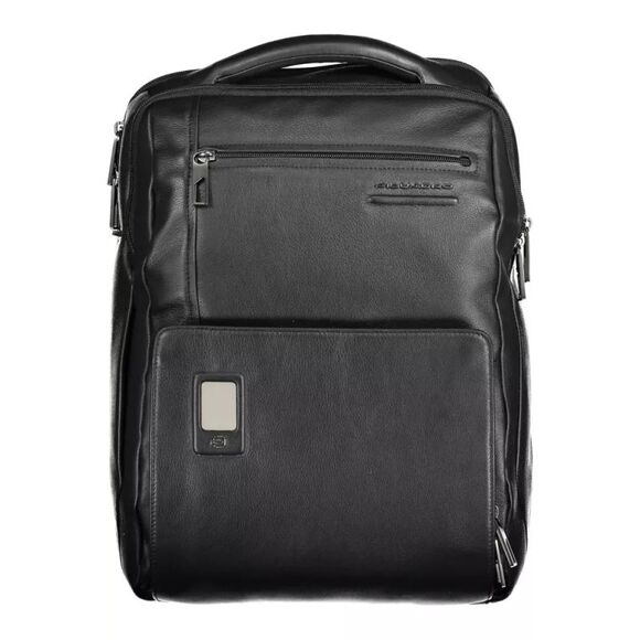 Piquadro | Bags | Piquadro Elegant Leather Backpack With Laptop Mens ...